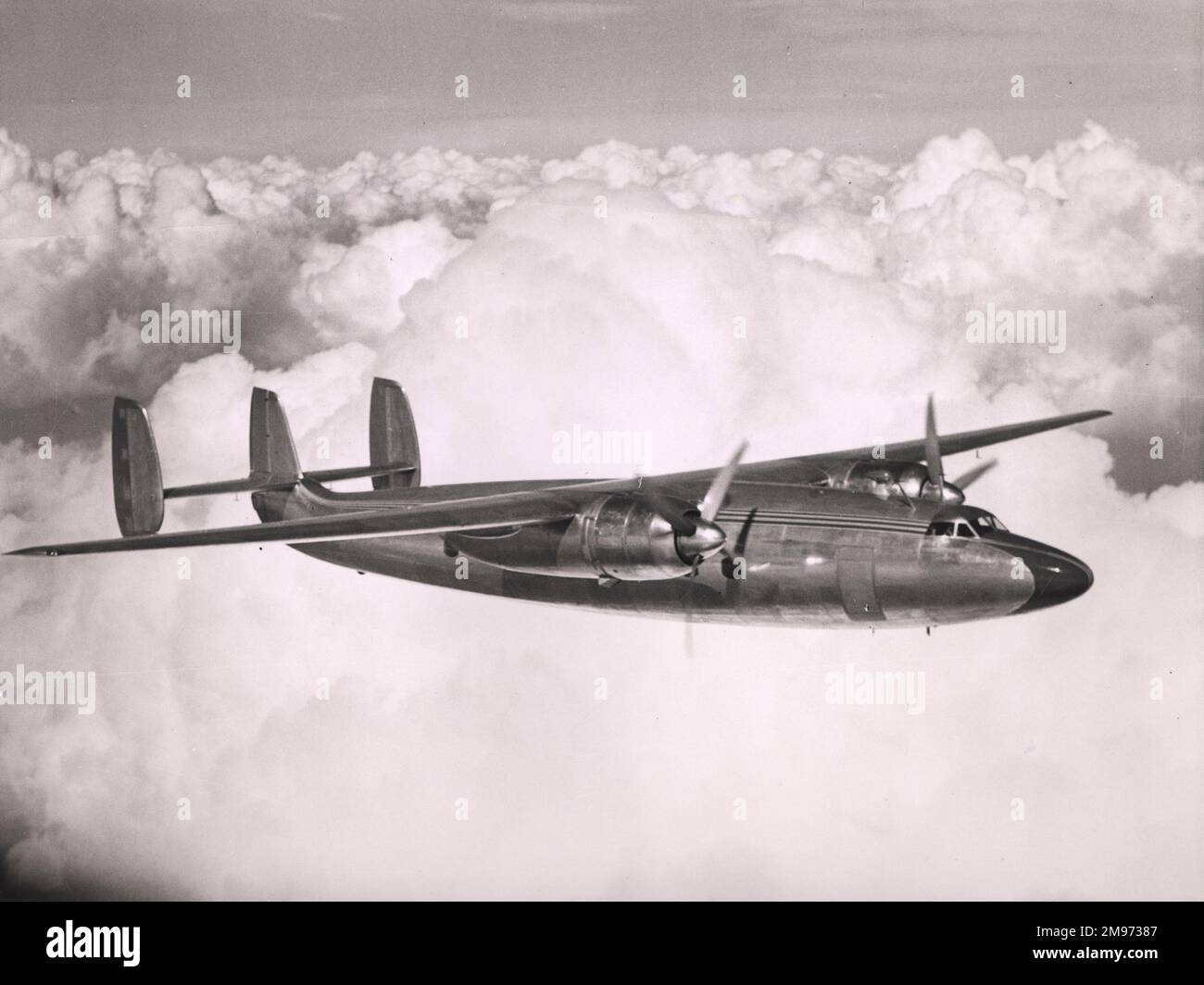 Airspeed AS57 Ambassador Stock Photo - Alamy