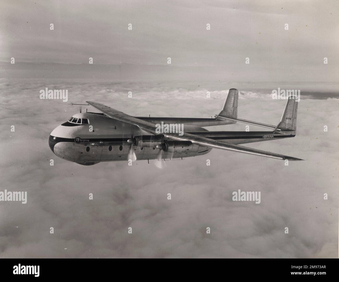 The first Armstrong Whitworth AW650 Argosy Series 100, G-AOZZ Stock ...