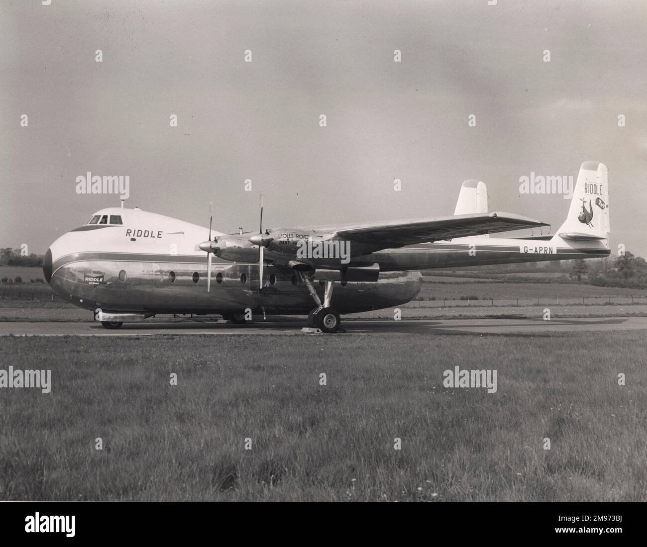 Armstrong Whitworth AW650 Argosy Series 100, G-APRN, in the markings of ...
