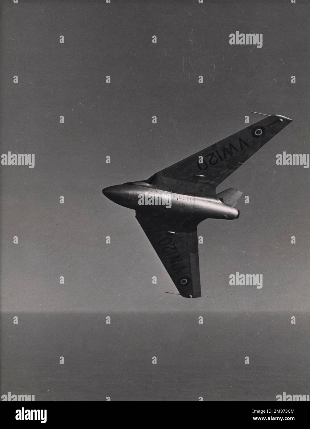 The third de Havilland DH108, VW120 Stock Photo - Alamy