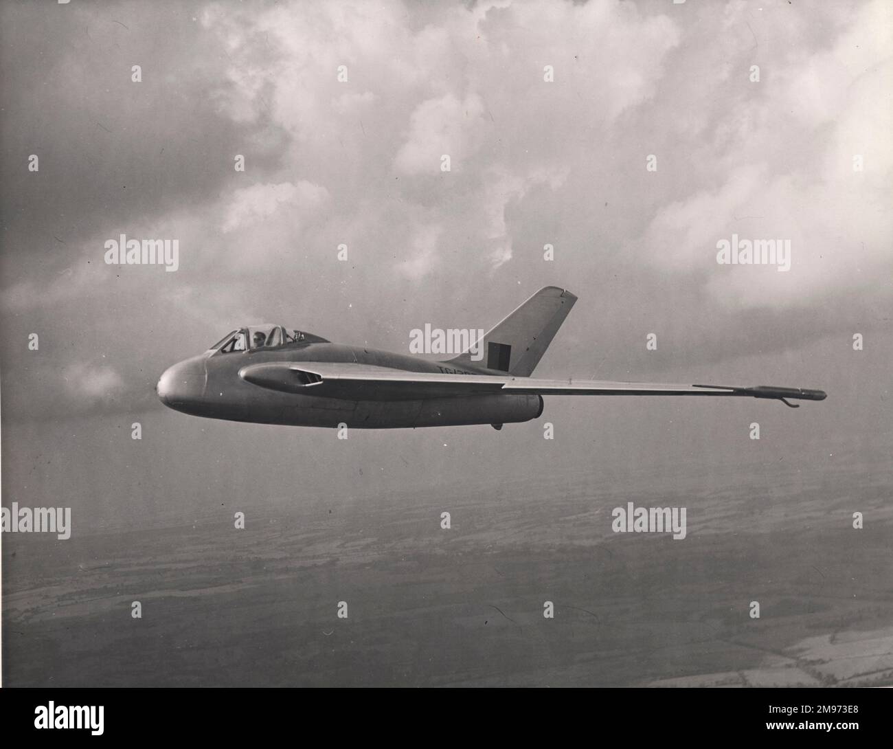 The first de Havilland DH108, TG283 Stock Photo - Alamy