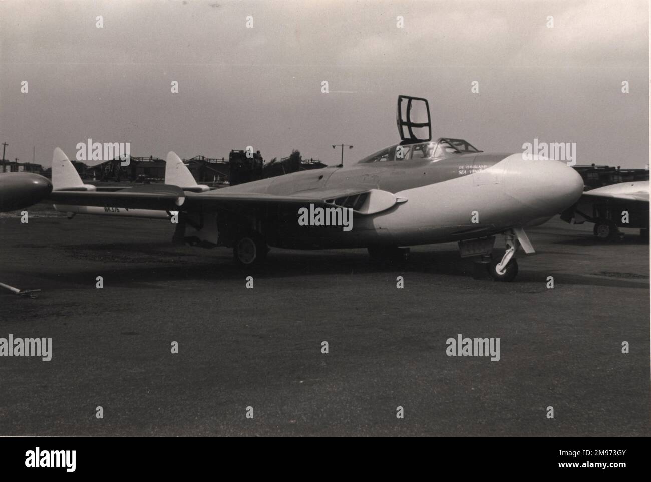 De havilland sea venom hi-res stock photography and images - Alamy