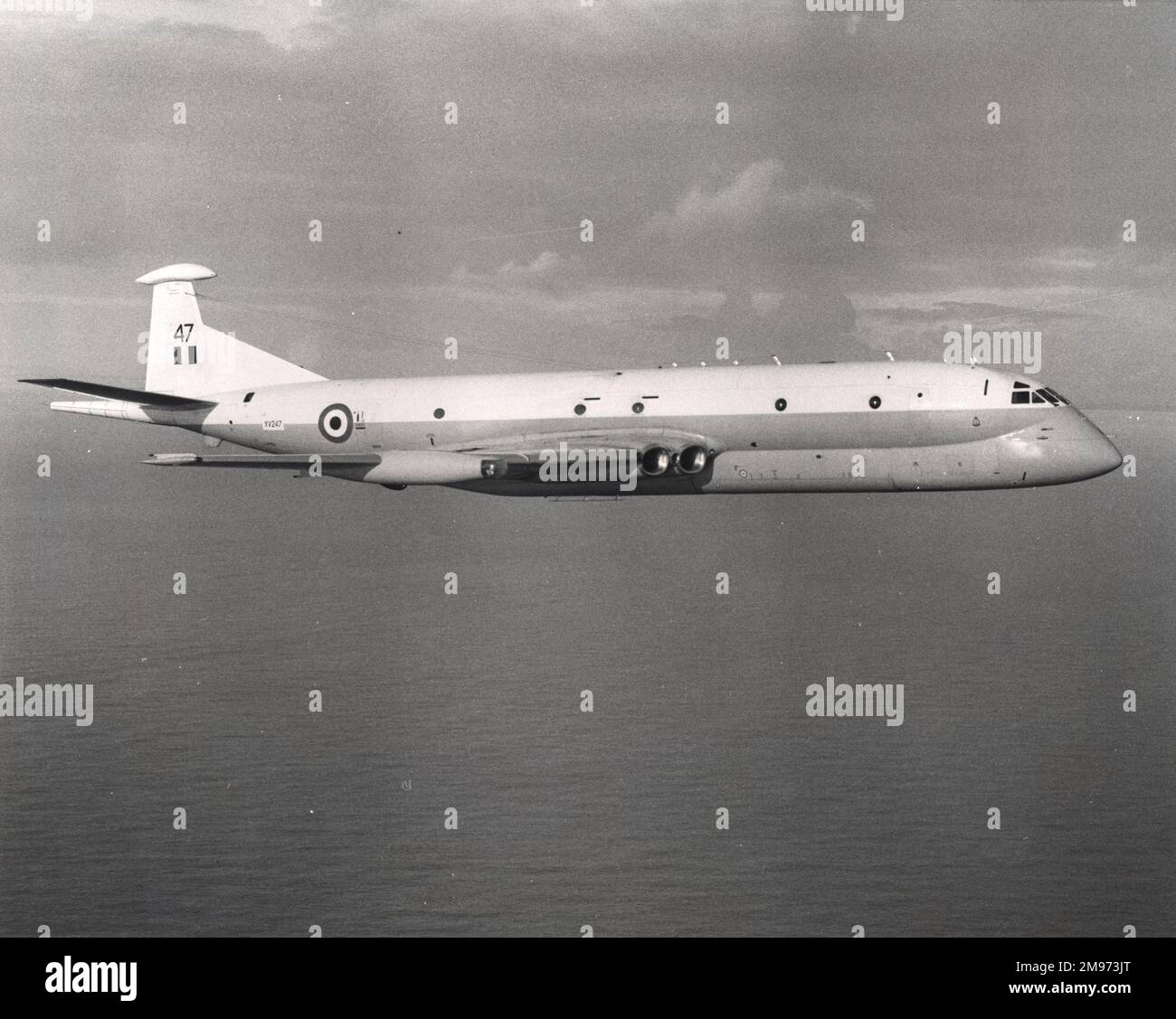 Hawker Siddeley Nimrod MR1, XV247 Stock Photo - Alamy