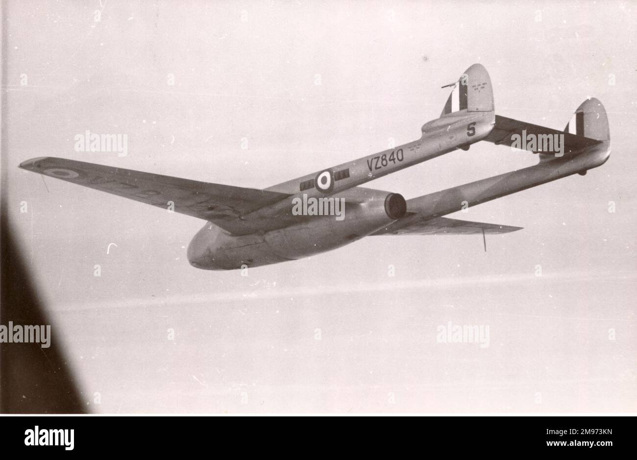 de Havilland Vampire FB5, VZ840 Stock Photo - Alamy