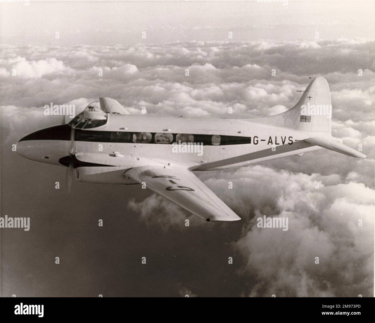 de Havilland DH104 Dove 2, G-ALVS Stock Photo - Alamy