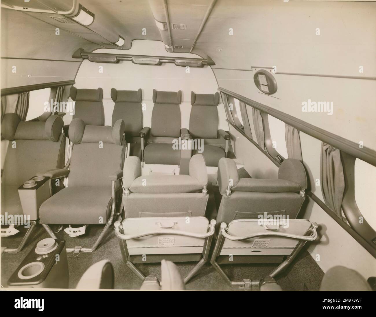 Interior of a Short Sandringham Stock Photo - Alamy