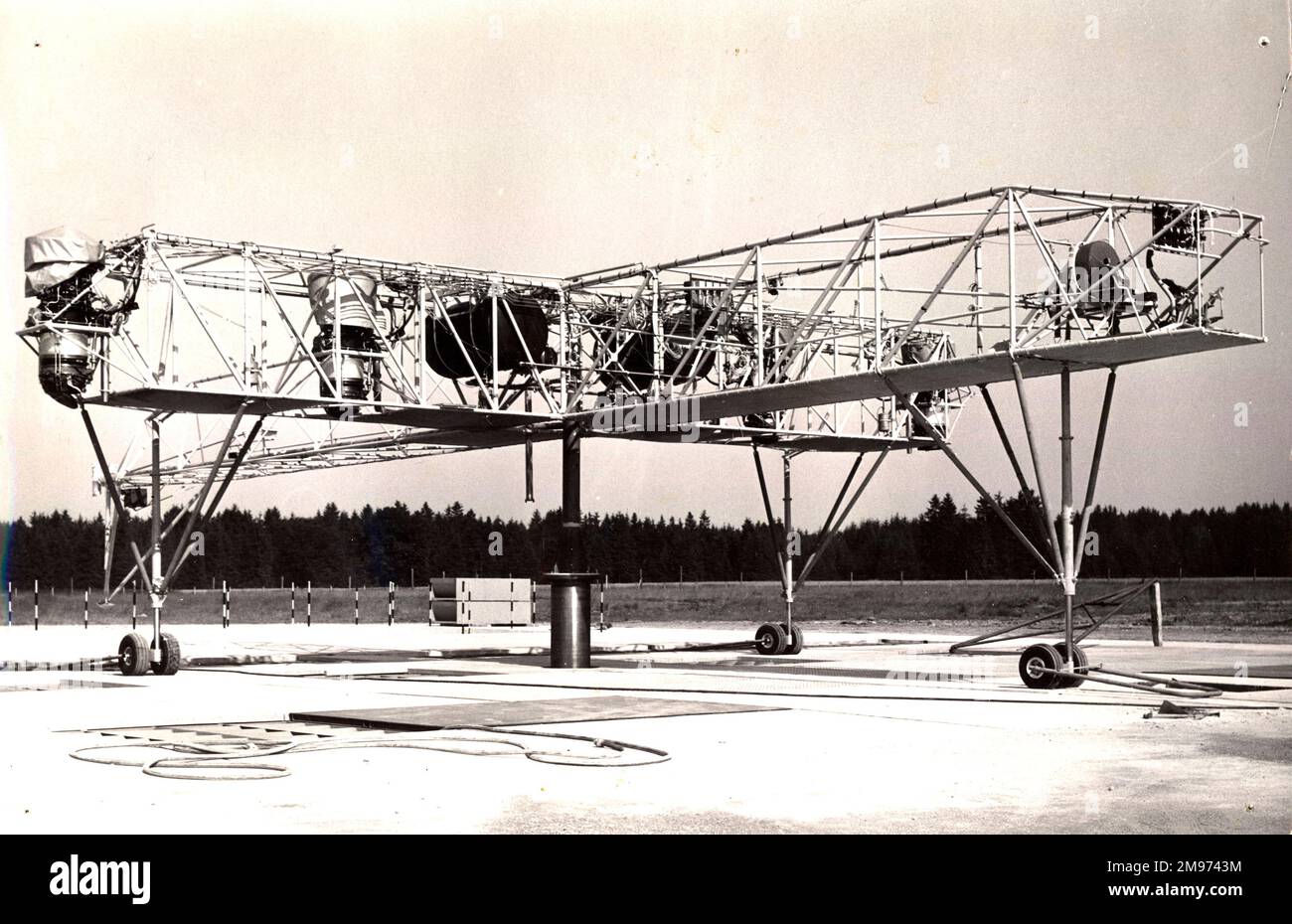 The first Do31 hovering rig was known as the Control Systems Test Rig ...