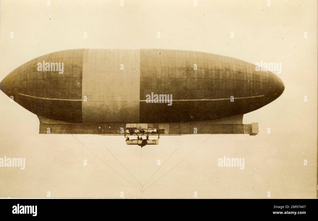 The airship America taken from the Farm shortly before the rescue of ...