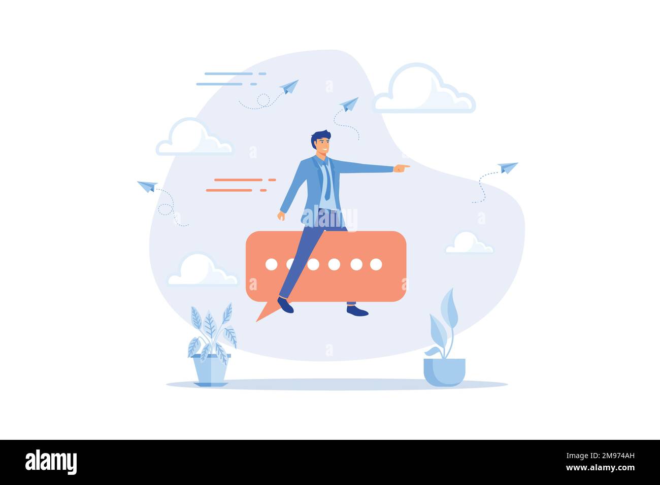 Effective speaking Stock Vector Images - Alamy