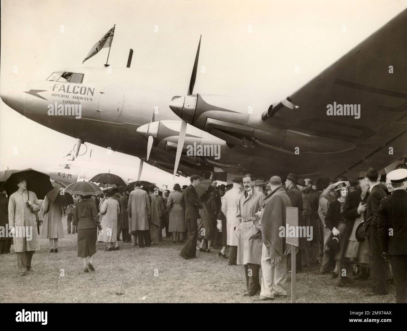 The fourth de Havilland DH91 Albatross, G-AFDJ, Falcon, of Imperial ...