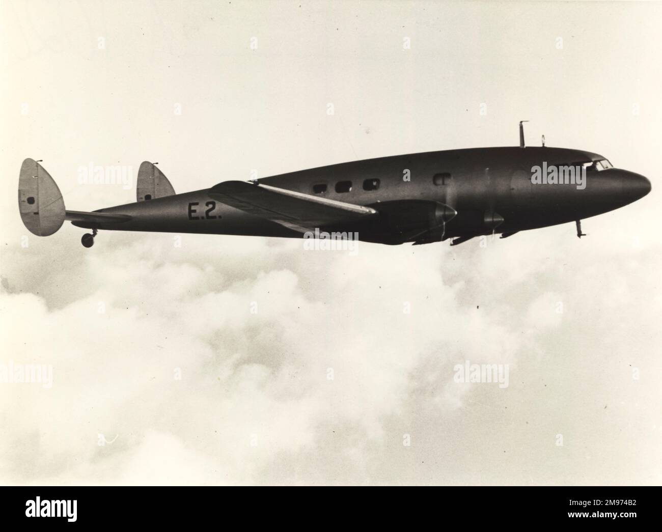 The first de Havilland DH91 Albatross, E-2/G-AEVV, with the final form ...