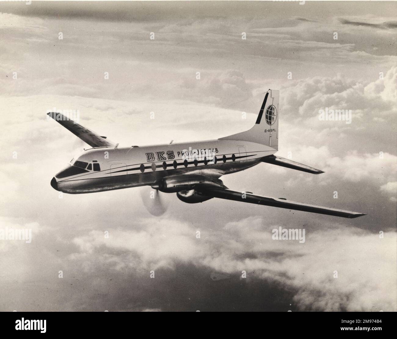 Hawker siddeley hs748 hi-res stock photography and images - Alamy