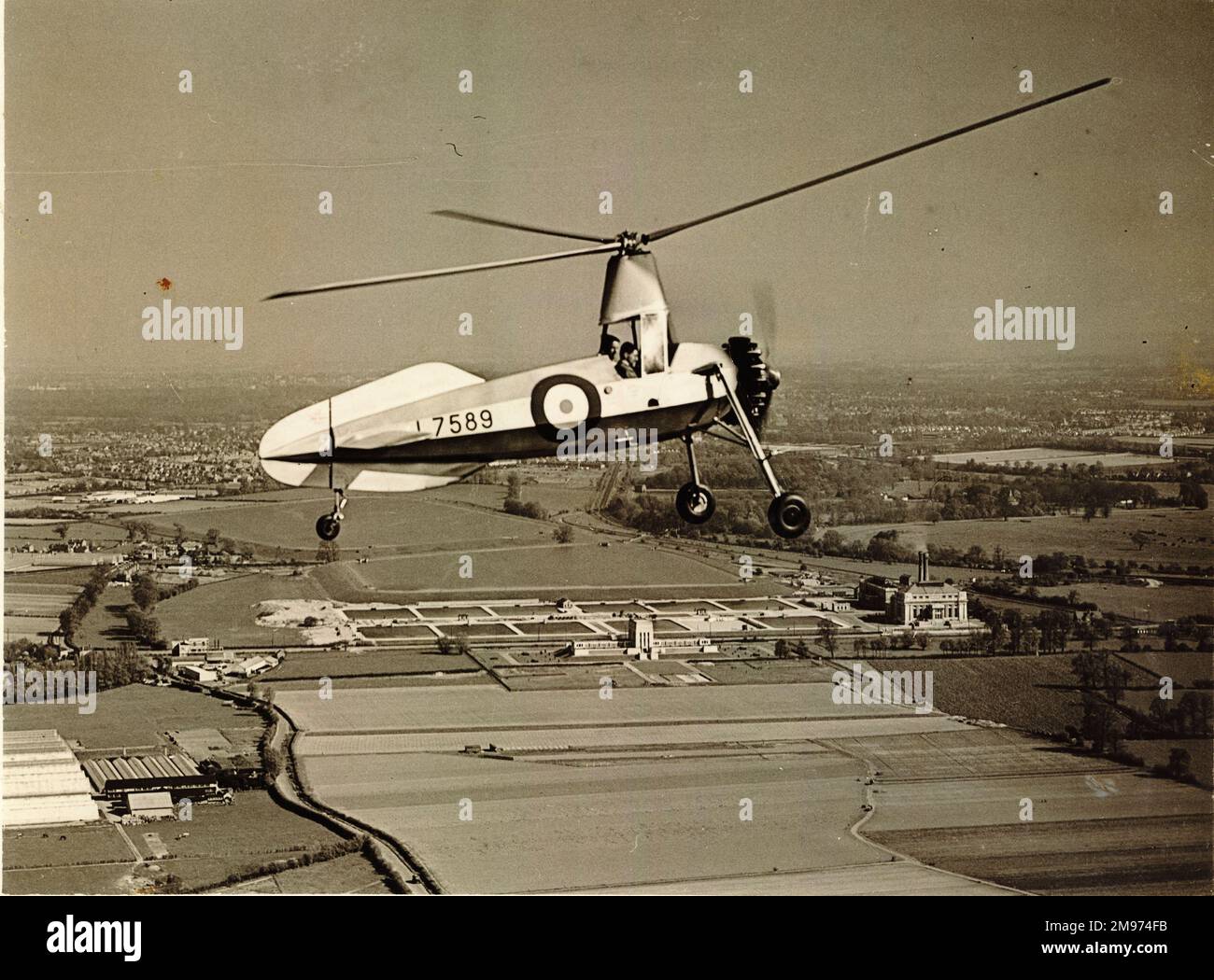 Cierva C40 Rota II, L7589 Stock Photo - Alamy