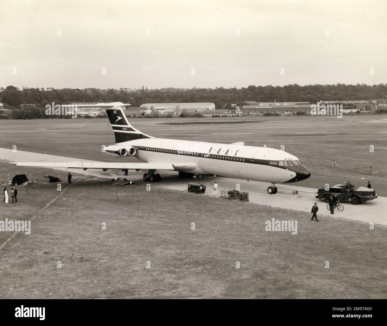 The first Vickers VC10, G-ARTA Stock Photo - Alamy