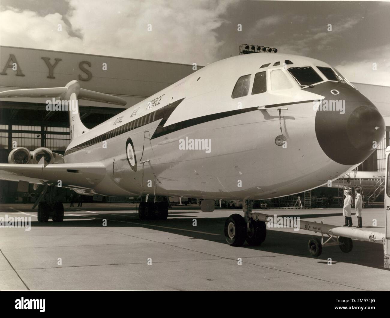 Vickers VC10 C1, XV103, Edward Mannock VC, of RAF Air Support Command ...