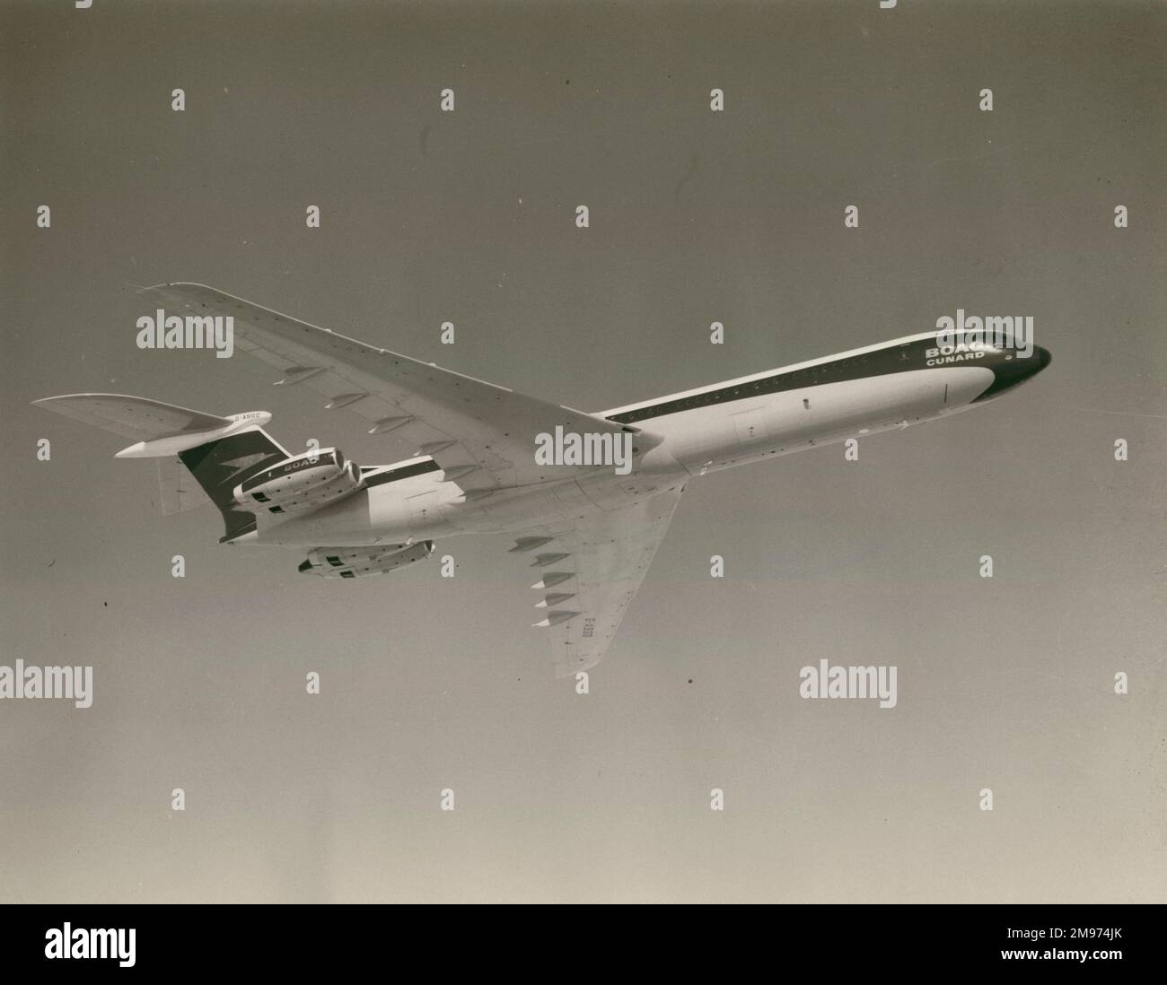 Vickers Super VC10, G-ASGO, in BOAC markings Stock Photo - Alamy