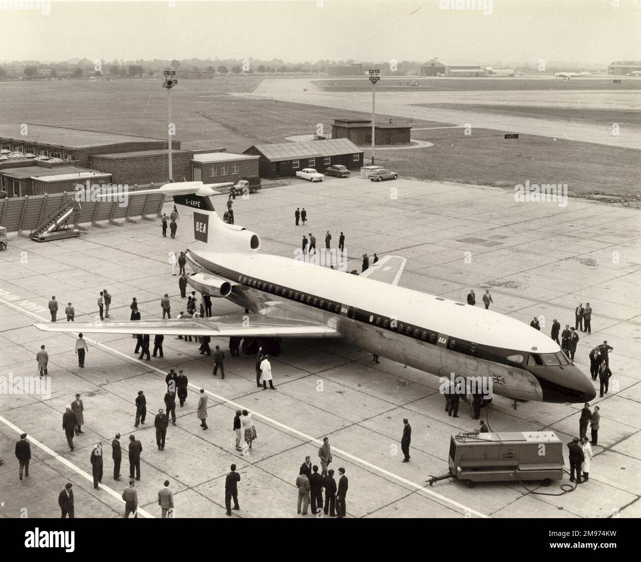 de Havilland/Hawker Siddeley DH/HS121 Trident 1C, G-ARPE, in BEA ...