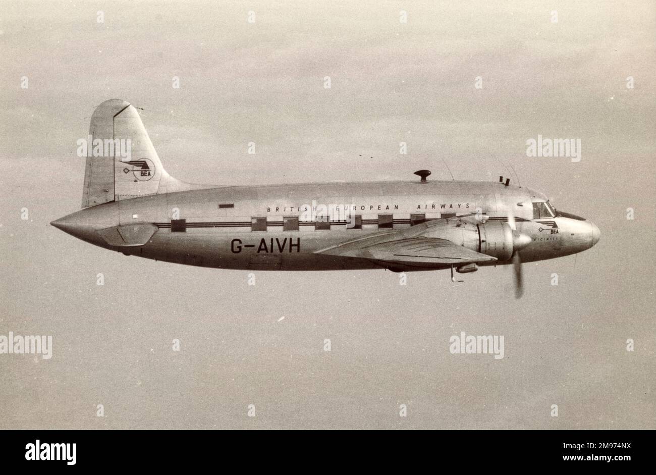 Vickers Type 610 Viking 1B, G-AIVH, Vicinity, in British European ...