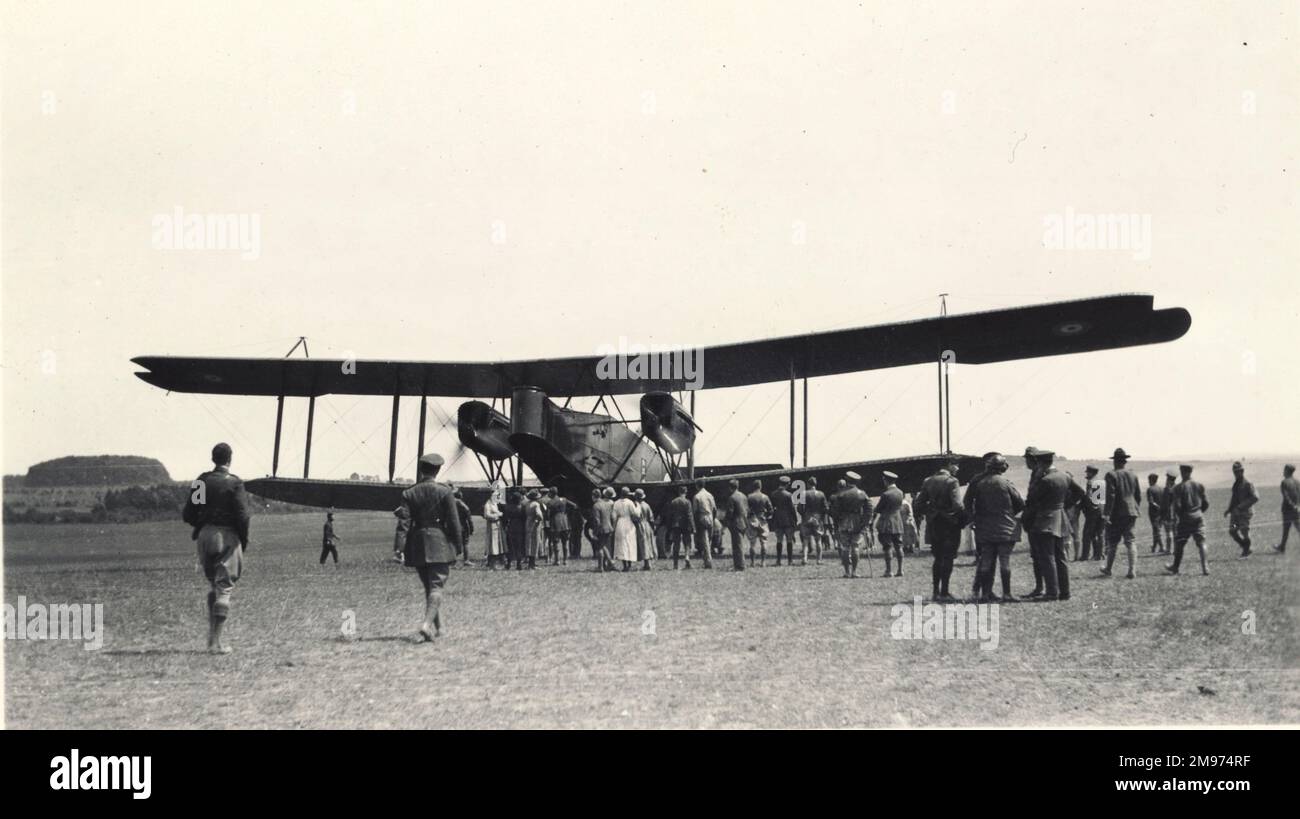 Handley Page O/400 at Heliopolis Stock Photo - Alamy