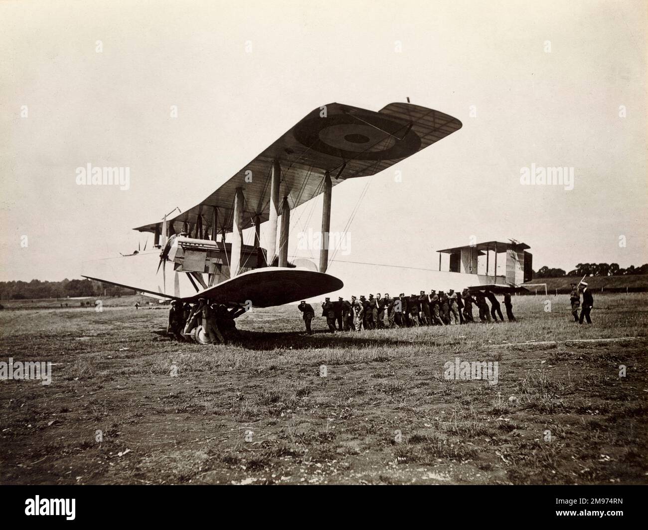 Handley Page O/100 third prototype, 1457 Stock Photo - Alamy