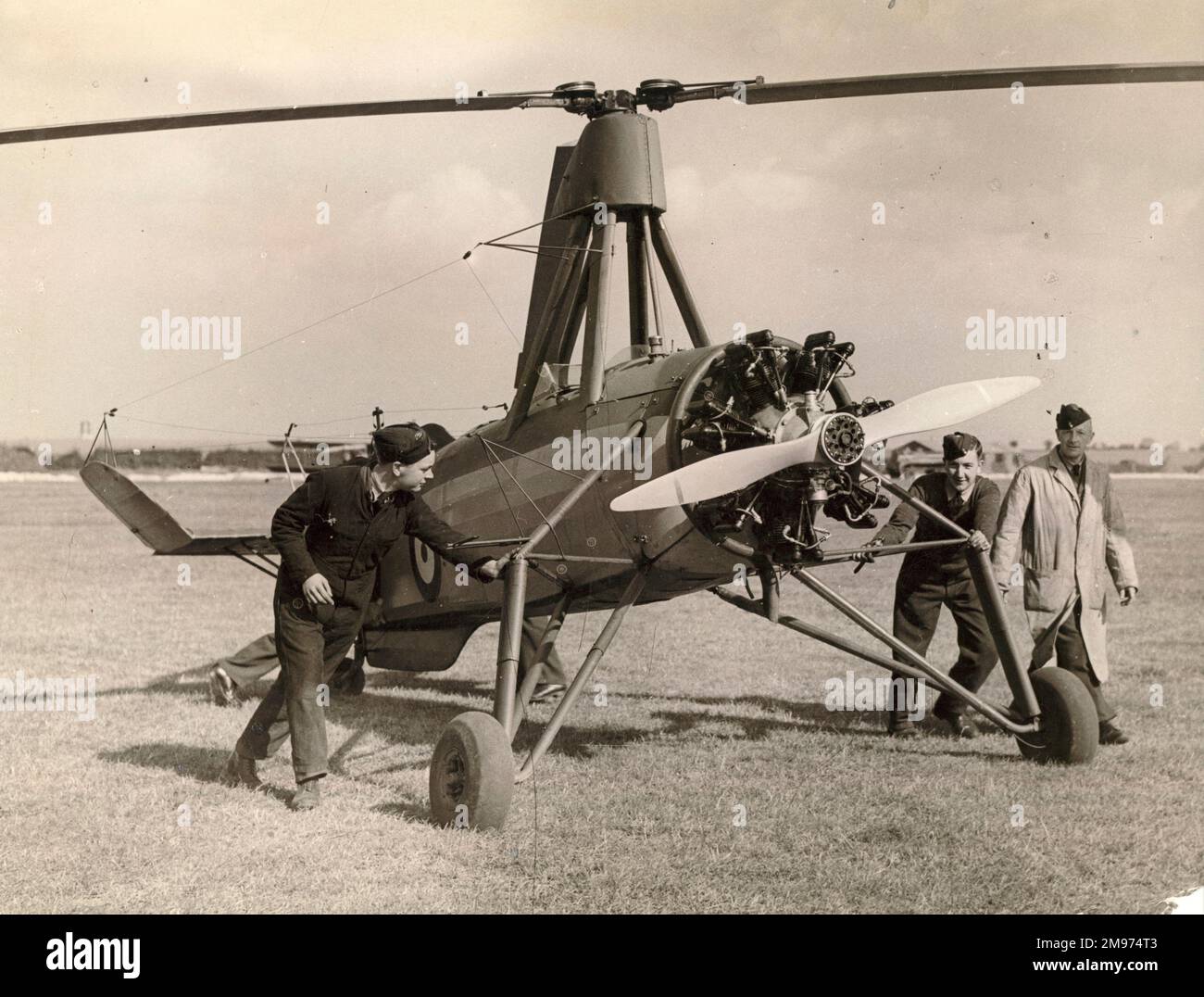 Cierva C30 in RAF service Stock Photo - Alamy