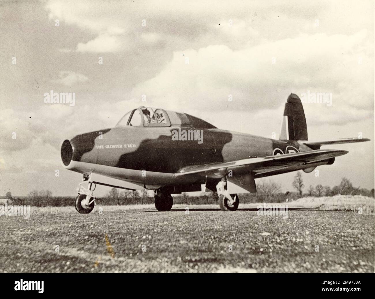 Gloster E28/39, W4041, the UK’s first jet-propelled aircraft Stock ...