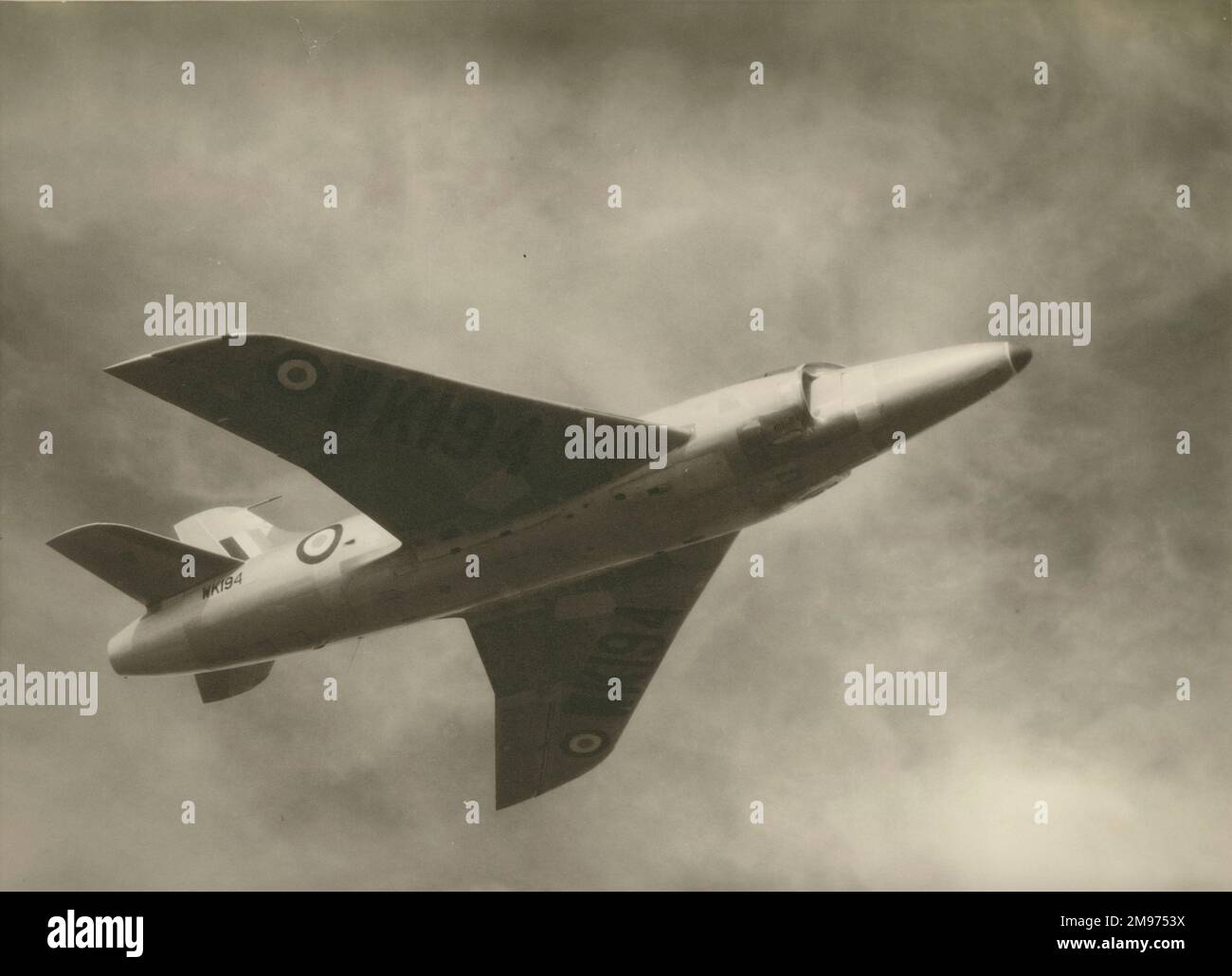 The first production Supermarine Swift F1, WK194 Stock Photo - Alamy