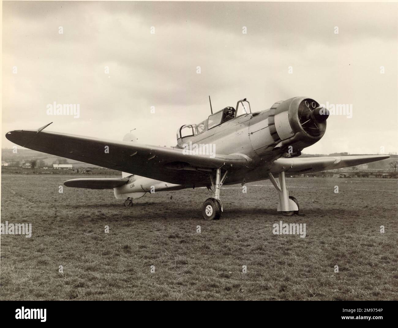 A late production Blackburn B-25 Roc, L3186, in May 1940 Stock Photo ...
