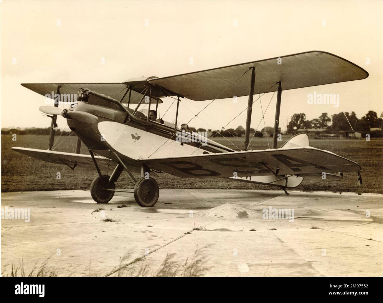 de Havilland DH60 Moth, G-?BSA Stock Photo - Alamy