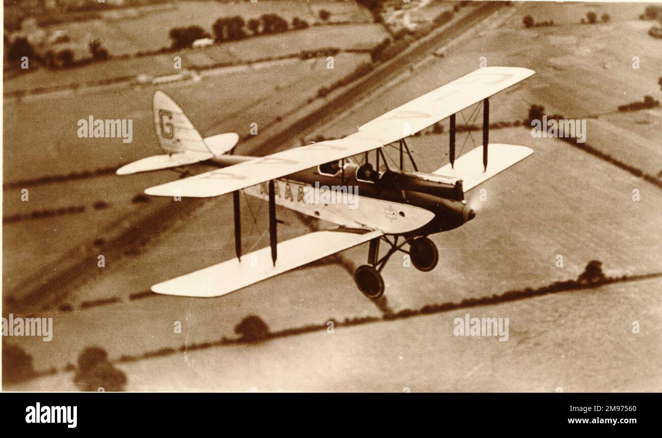 de Havilland DH60G Gipsy Moth, G-AAAA, the private aircraft of Captain ...