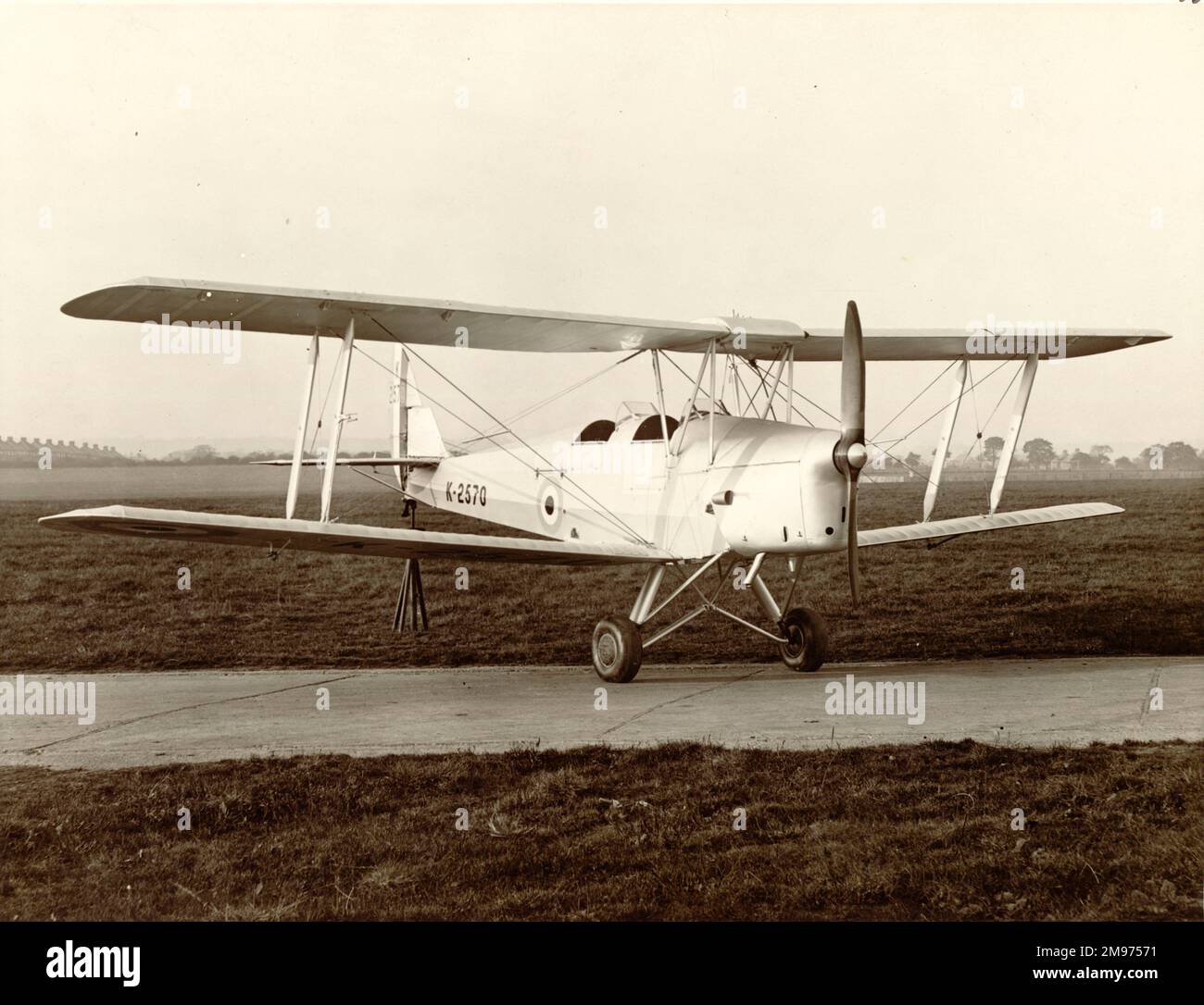 de Havilland DH82 Tiger Moth, K2570 Stock Photo - Alamy