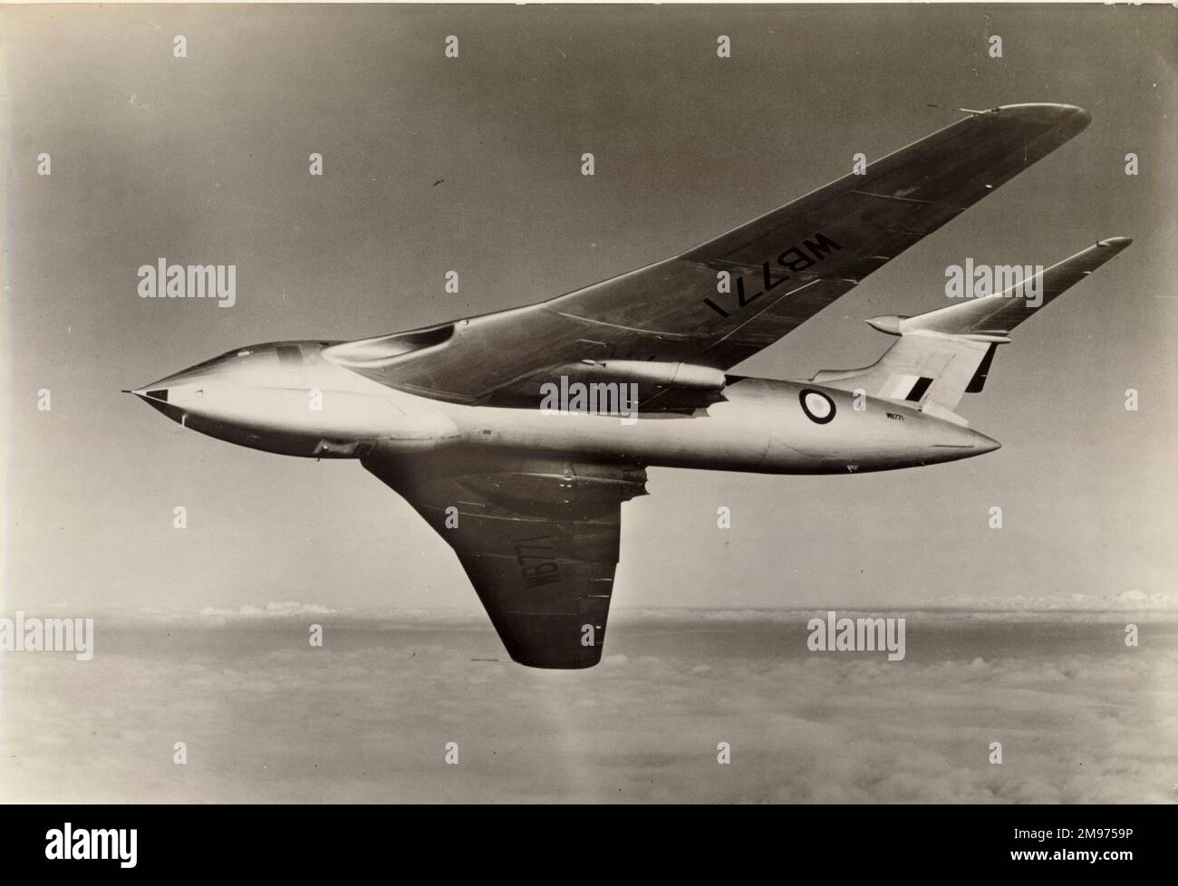 Handley Page Victor first prototype, WB771 Stock Photo - Alamy