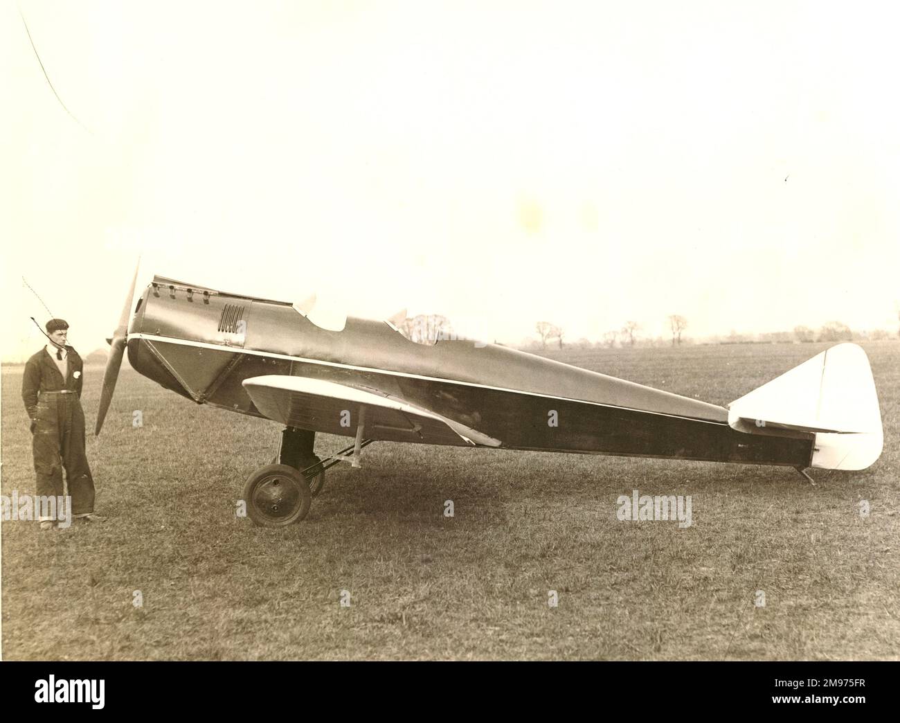 Miles M2 Hawk first prototype, G-ACGH Stock Photo - Alamy