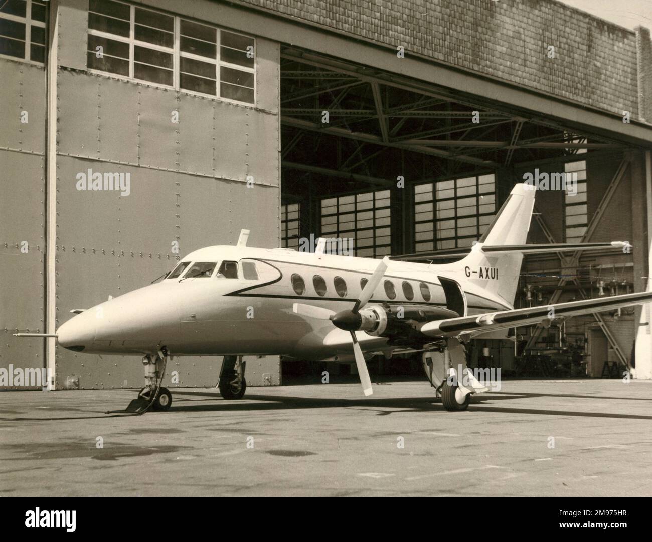 Jetstream G-AXUI flight mechanics laboratory for the Cranfield ...