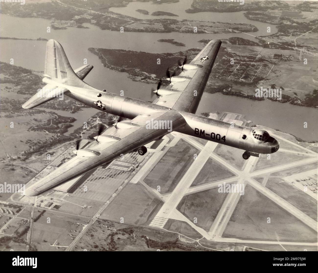 The first production Convair B-36A, 44-92004 Stock Photo - Alamy