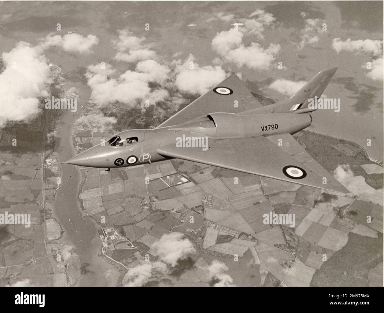 The second Avro 707B, VX790 Stock Photo - Alamy