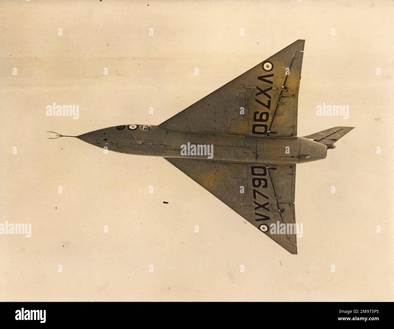 The second Avro 707B, VX790 Stock Photo - Alamy
