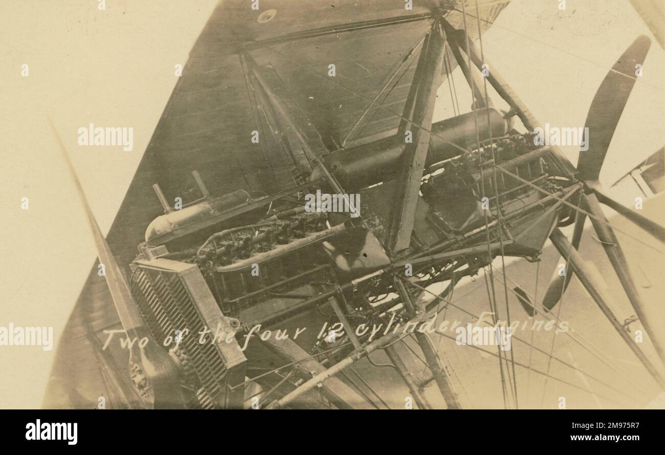 Handley Page V/1500, F7140, Atlantic, after the crash at Parrsboro’, NS ...