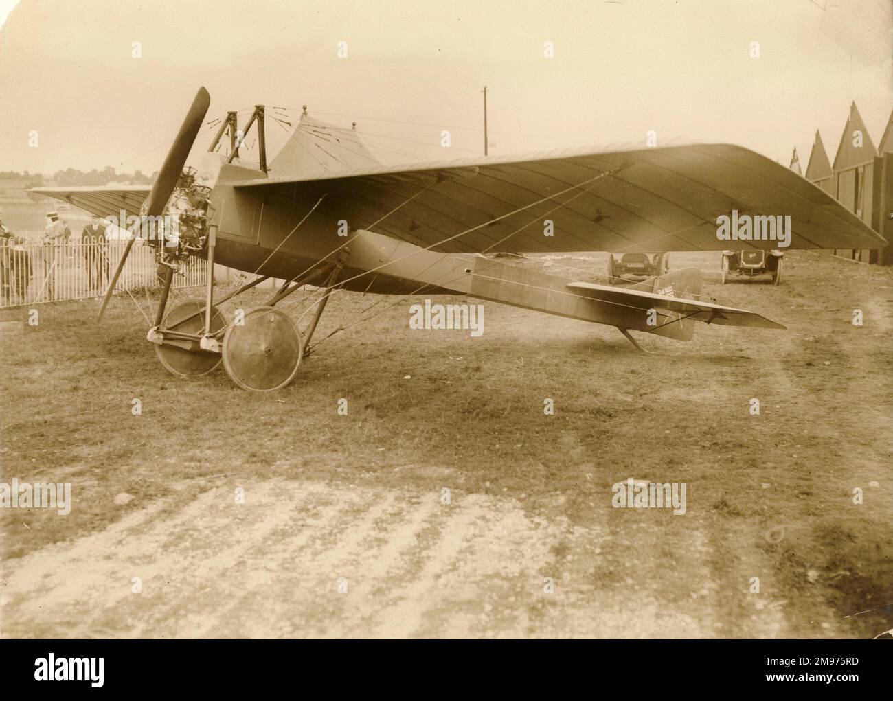 British-built Deperdussin monoplane powered by a 100hp Anzani, entered ...