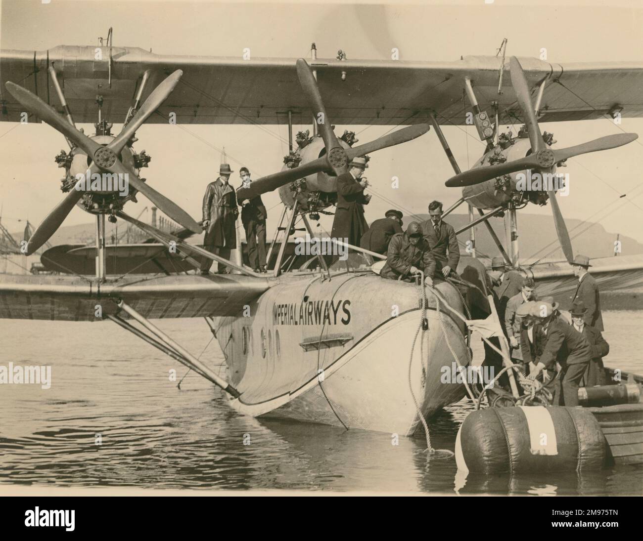 Imperial Airways Short S8 Calcutta Stock Photo - Alamy