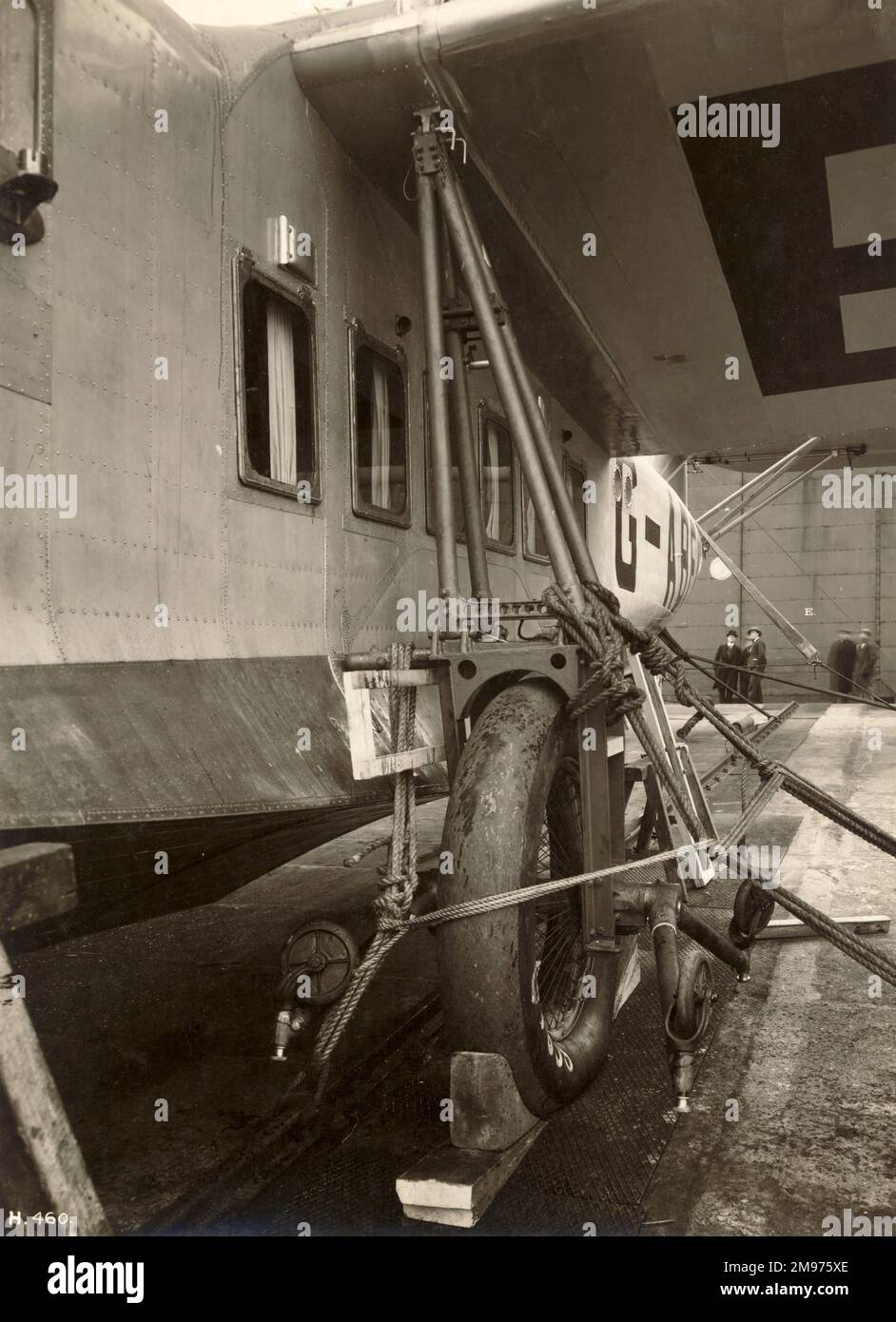 Short S17 Kent, G-ABFA, Scipio Stock Photo - Alamy