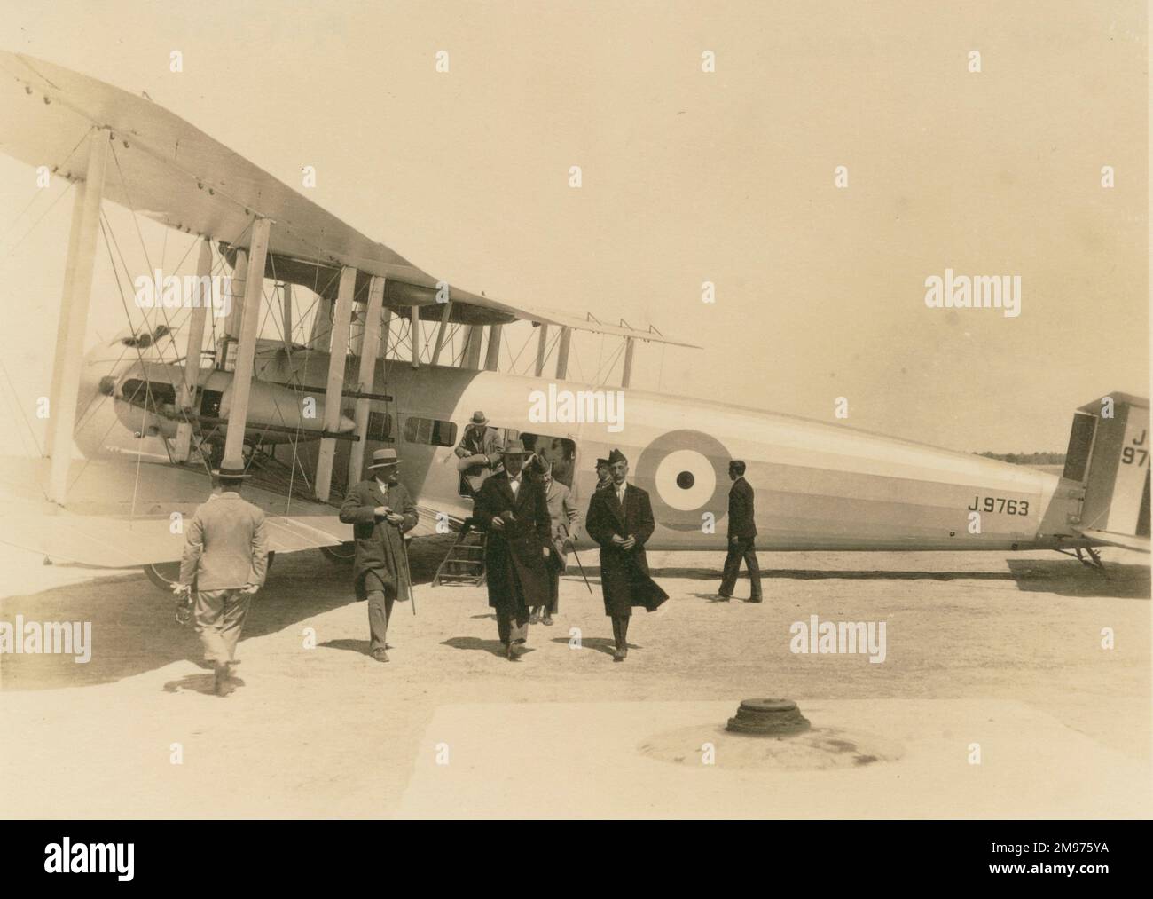 Vickers Victoria V, J9763 Stock Photo - Alamy