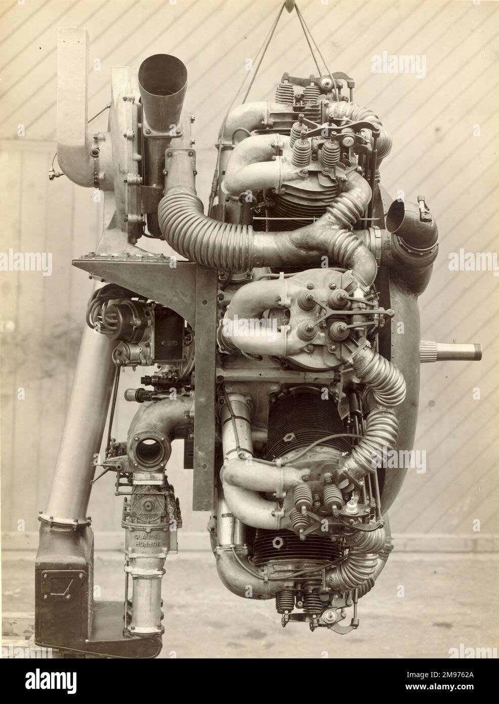 Bristol Jupiter Series III fitted with a Rateau type supercharger ...