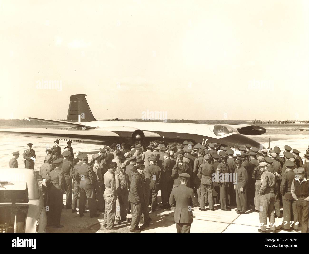 English Electric Canberra B2, WD932, was demonstrated to the Americans ...