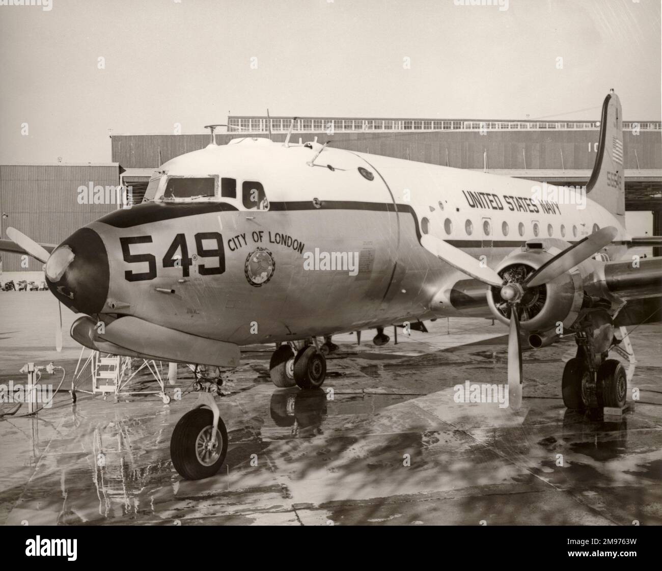 Douglas R5D-3 Skymaster, 56549, City of London, of the US Navy Fleet ...
