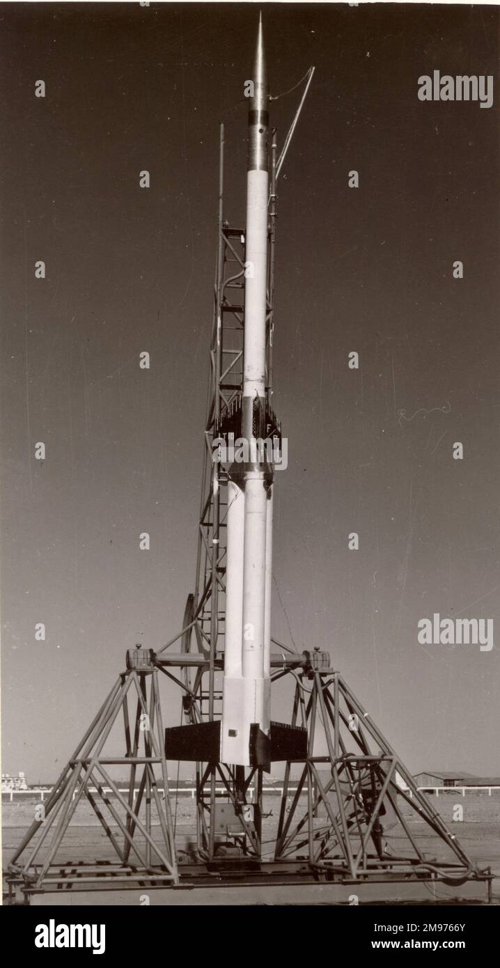 Weapons Research Establishment Aeolus upper atmosphere research rocket ...