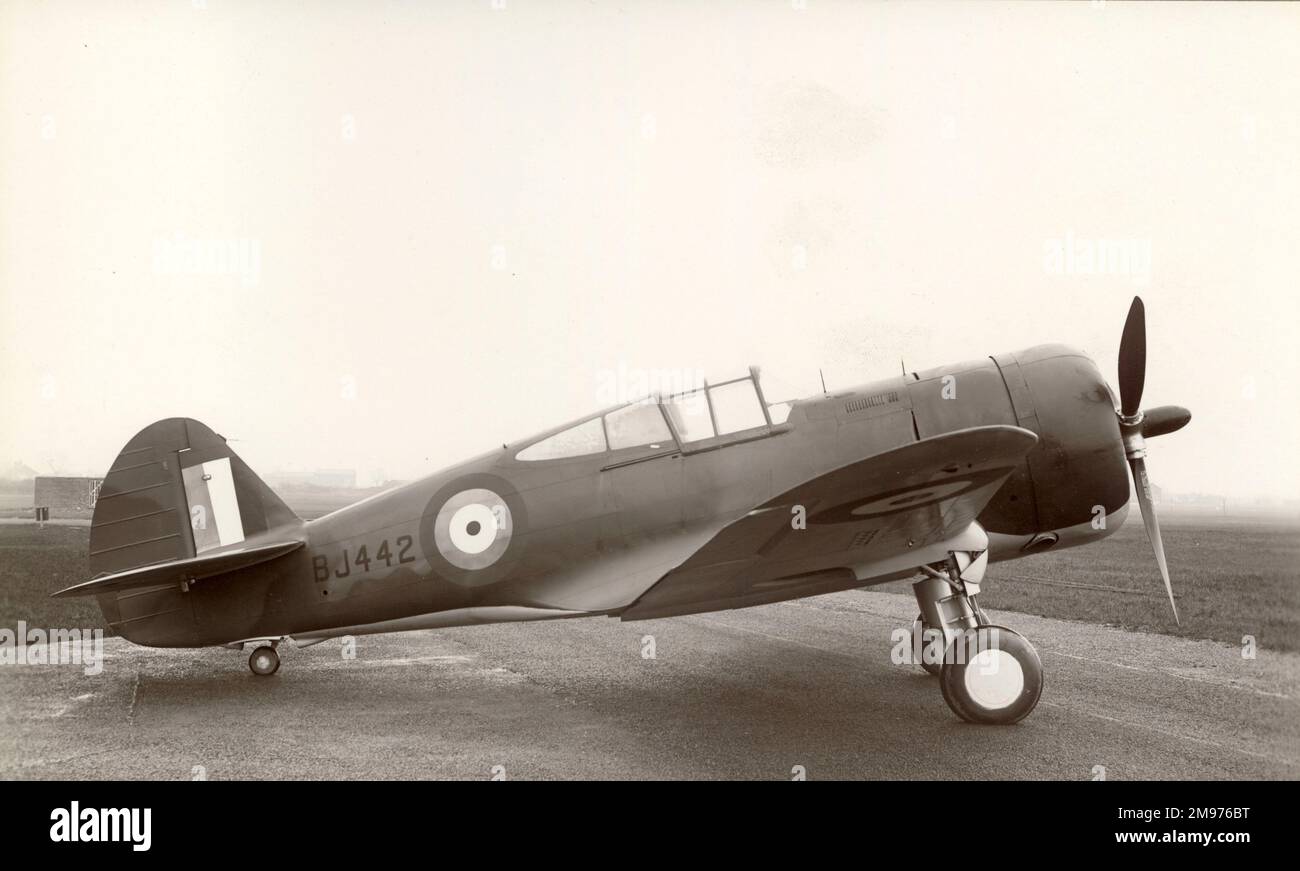 Curtiss Model 75 Mohawk IV, BJ442 Stock Photo - Alamy