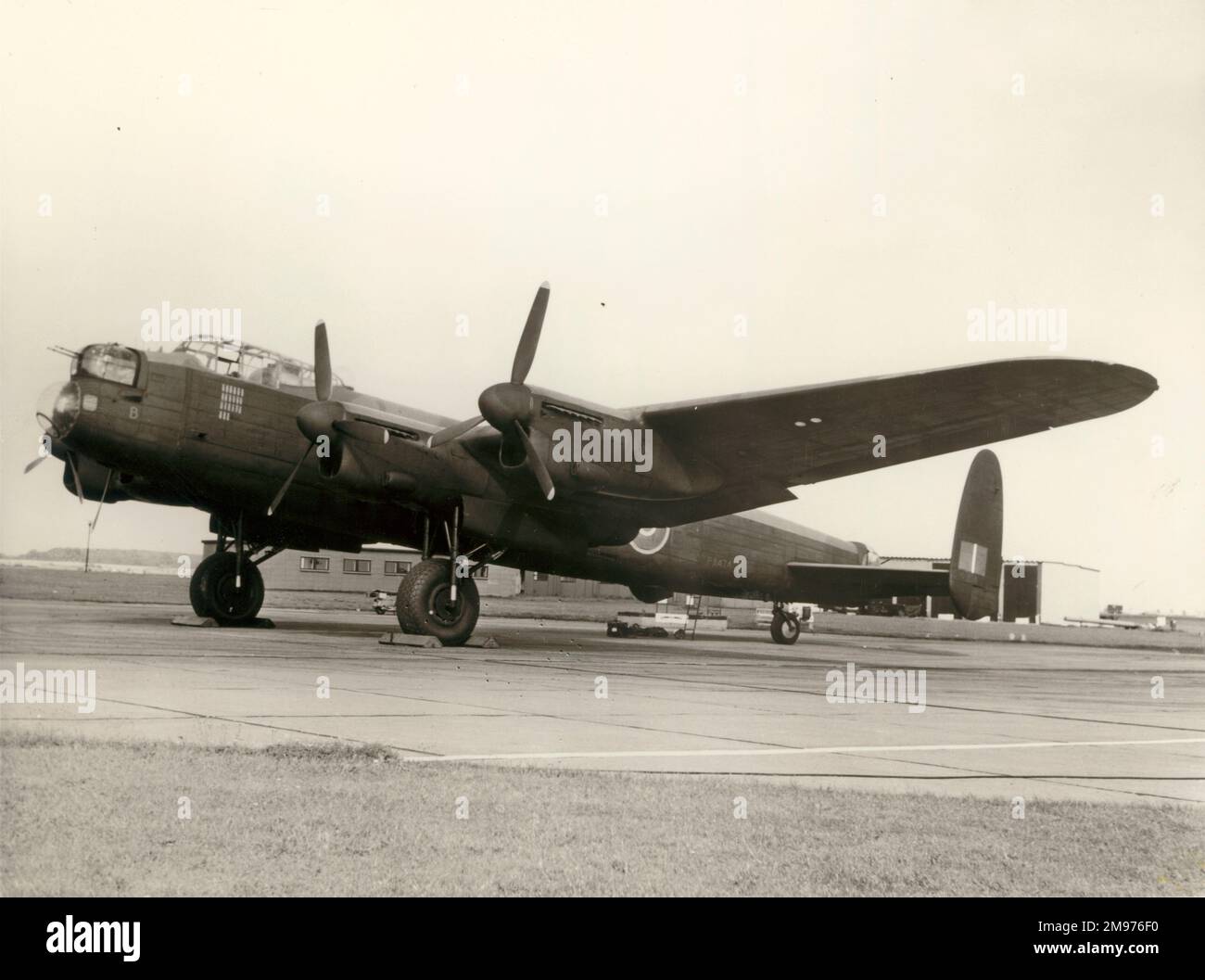 Avro Lancaster, PA474, of the Battle of Britain Memorial Flight Stock ...