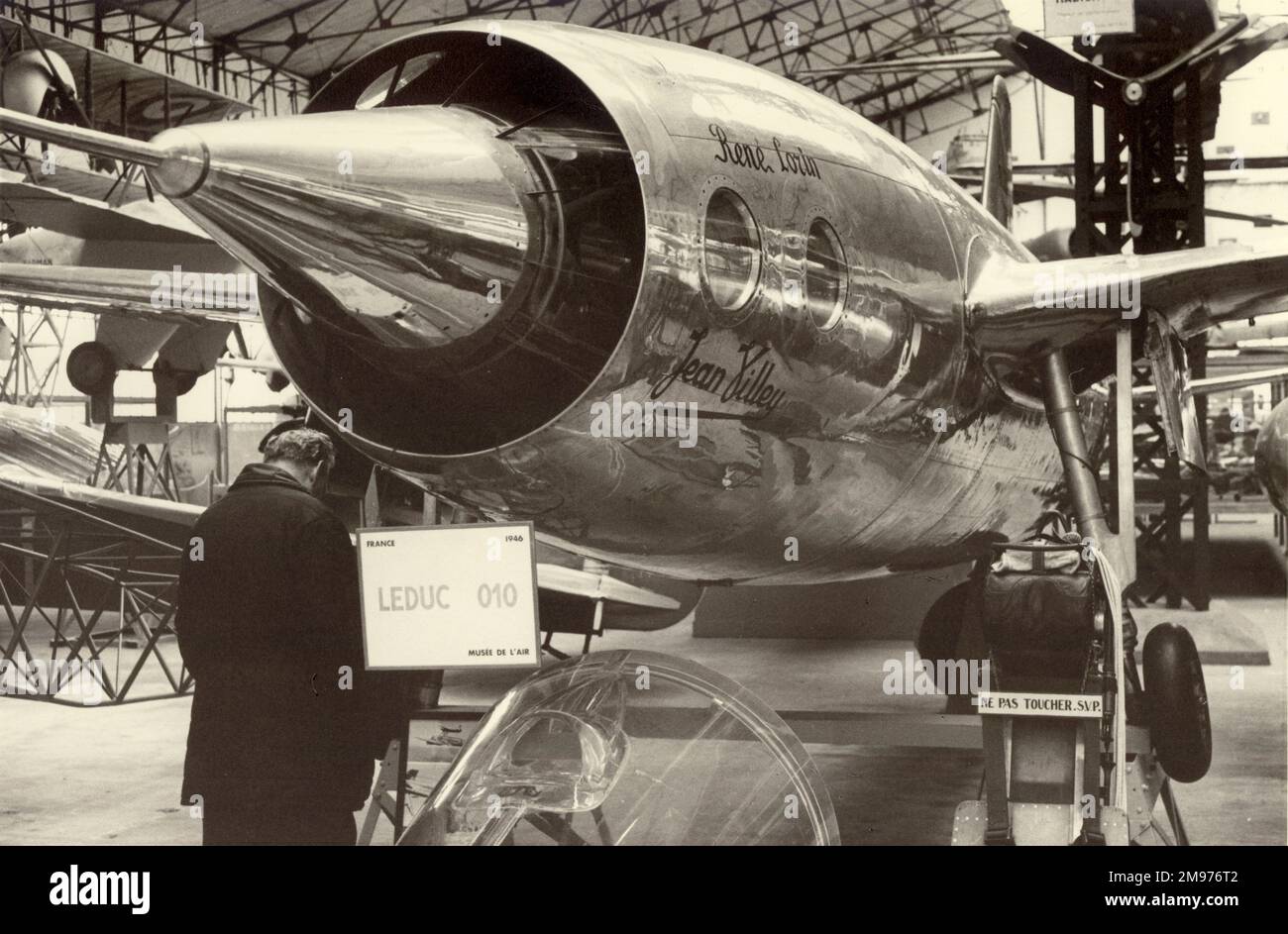 Leduc 0-10 exhibited in the Musée de l’Air et L’Espace, Paris Stock ...