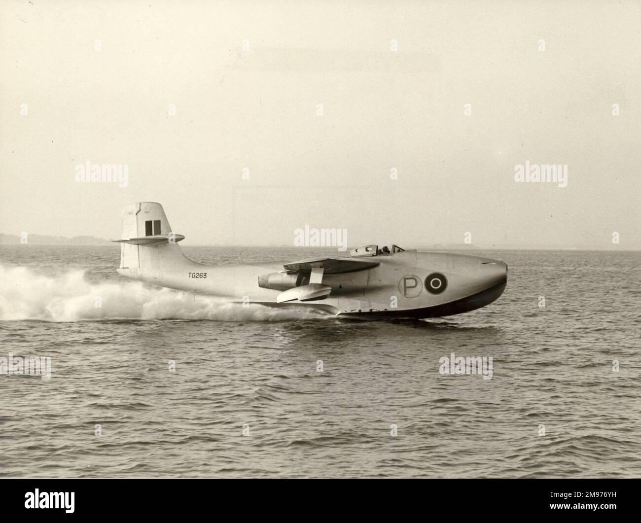 The first prototype Saunders-Roe SR.A/1, TG263 Stock Photo - Alamy